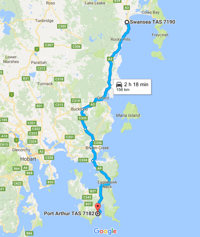 Tasmania Road Trip Itinerary, Day 4: Eaglehawk Neck and Swansea | Jayndee